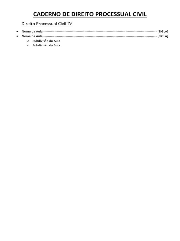 Caderno DPC Iv Roberta 2024.1 | PDF | Sentença (jurídico) | Coram Nobis