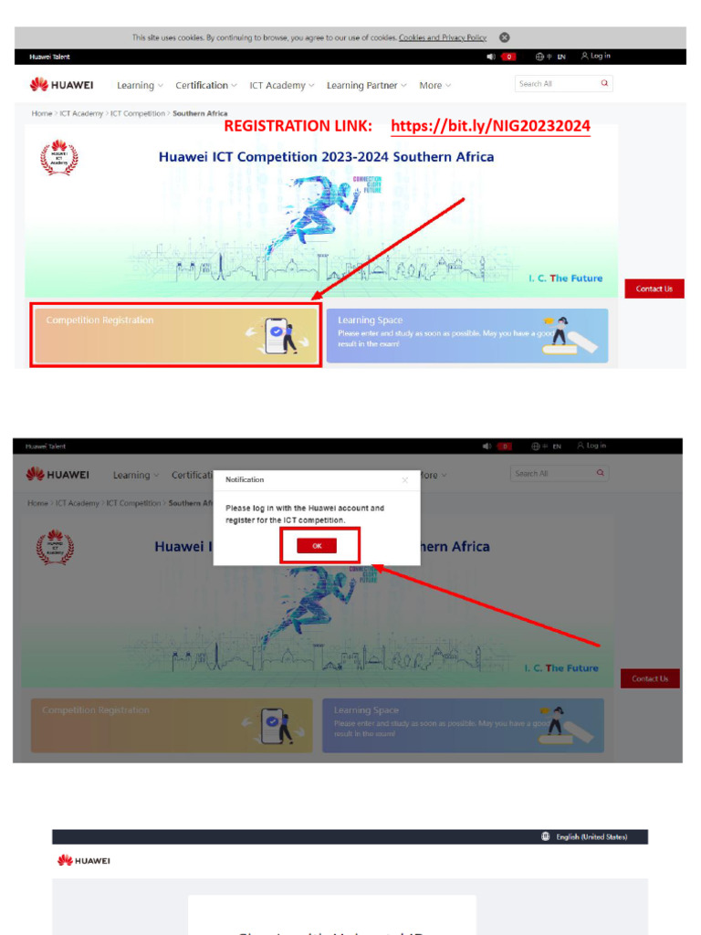 2023-2024 Huawei ICT Competition Registration Guide | PDF