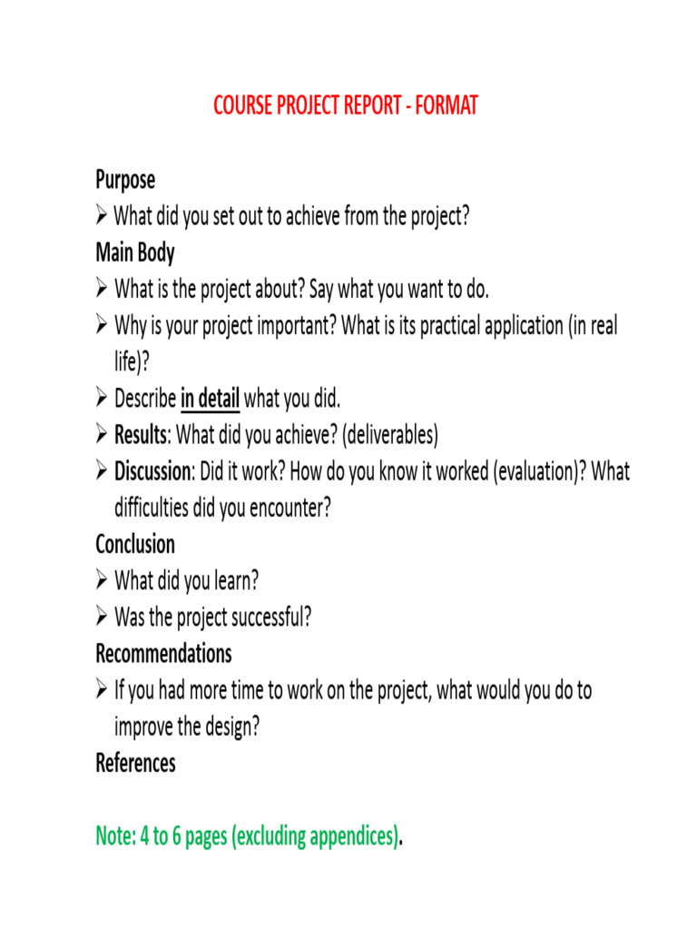 Project Report Format | PDF | Career & Growth | Art