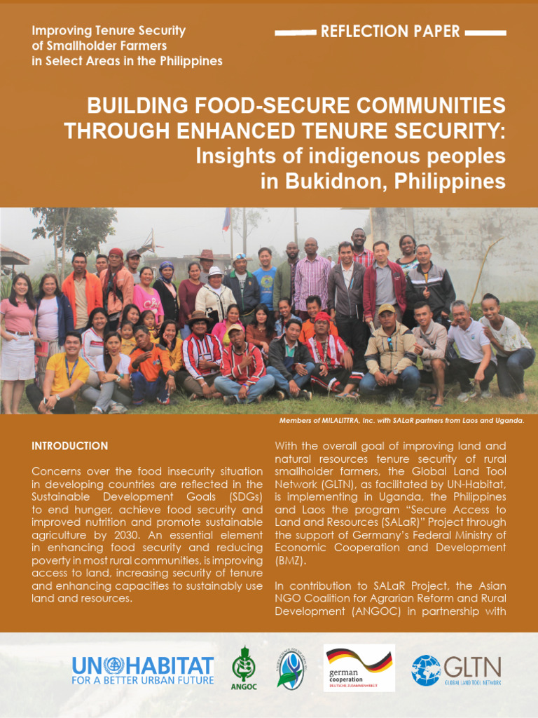Reflection Paper Building Food Secure Communities | PDF | Governance ...