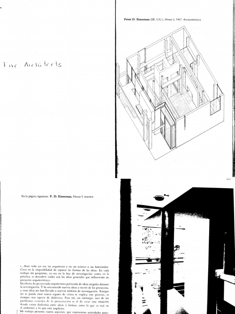 Los Cinco Arquitectos de Nueva York | PDF