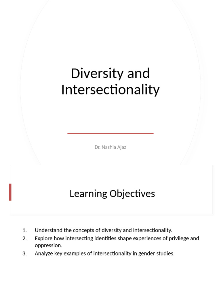 GSWS Module 2 | PDF | Intersectionality | Gender