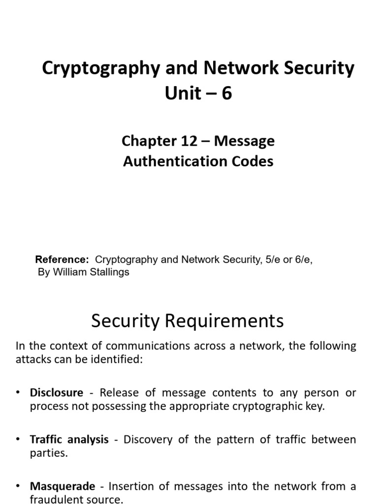 UNIT 5 | PDF | Encryption | Cryptography