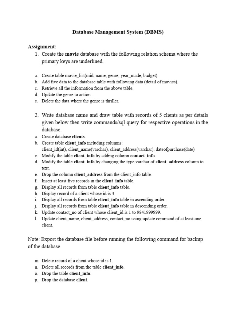DBMS Lab Sheet - 2 Shared | PDF | Computers