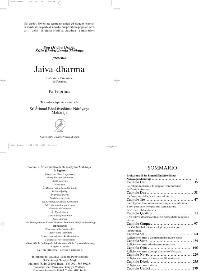 Jaiva Dharma | PDF | Matter | Nature