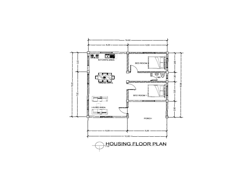 Housing Floor Plan Design | PDF