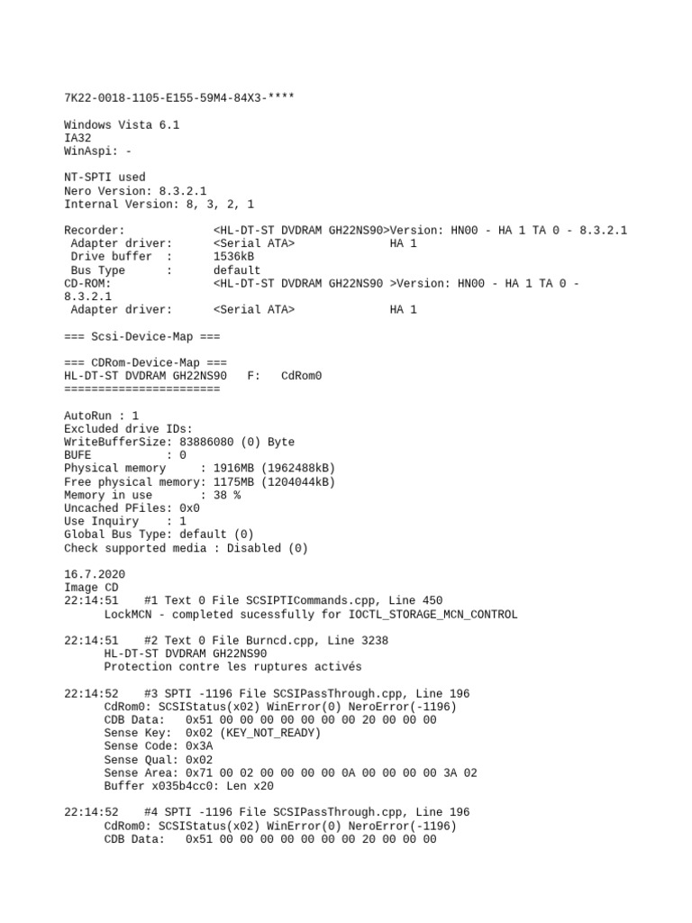 Log | PDF | Operating System Technology | Computer Science