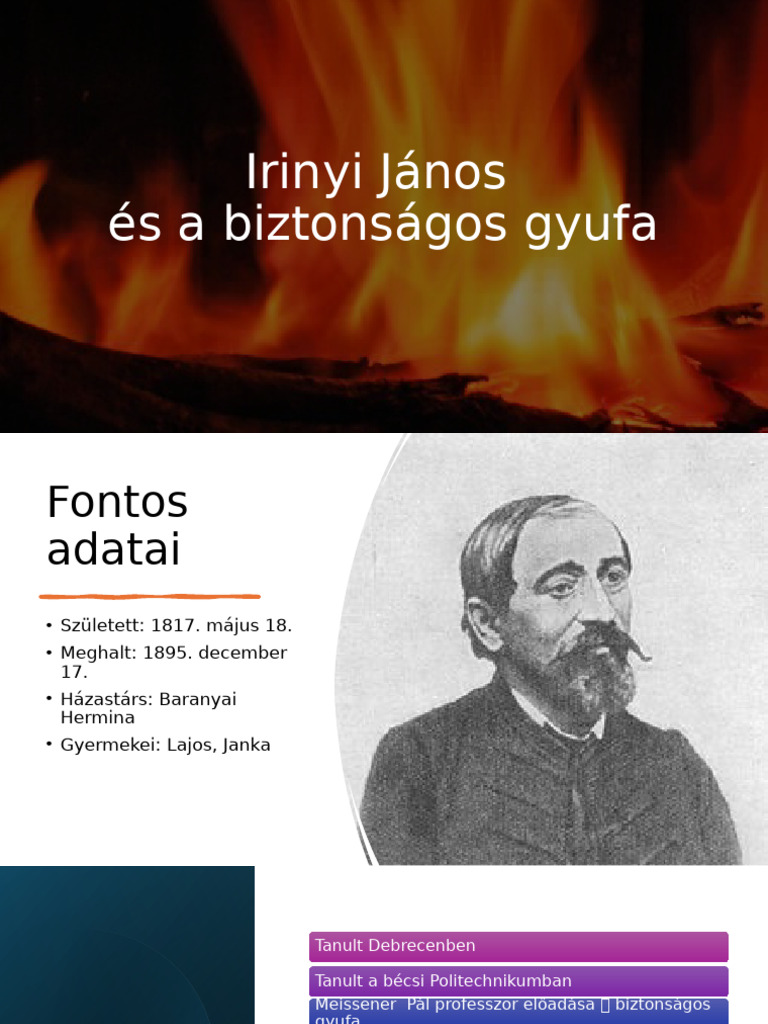 Irinyi János | PDF
