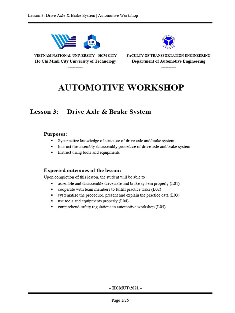 Drive Axle | PDF | Gear | Axle