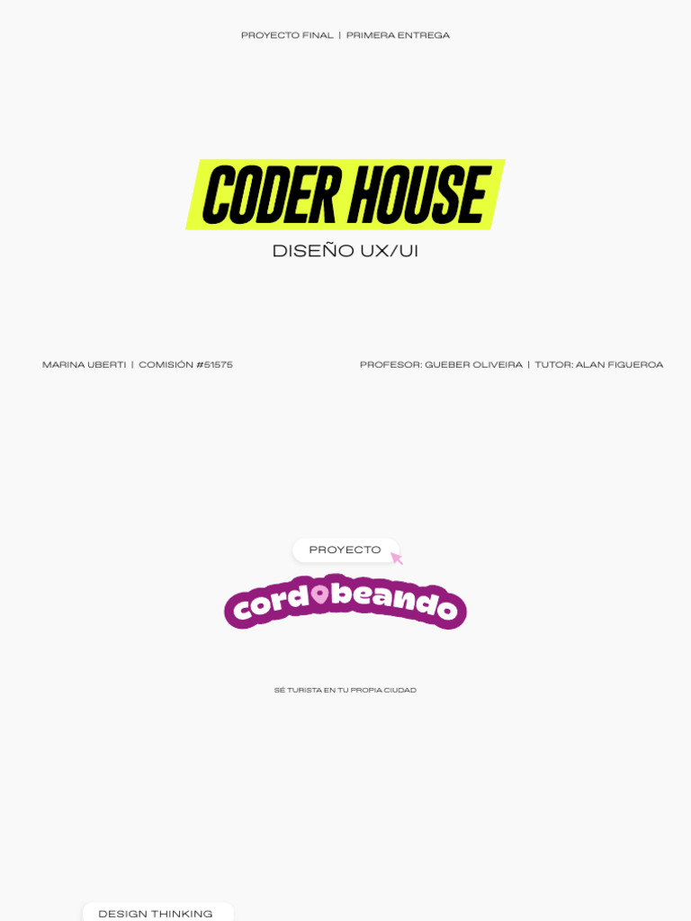 Ejemplo Entrega CoderHouse | PDF | Aplicación movil | Internet