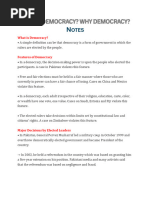 Class 9 Civics Chapter 1 Notes - What Is Democracy - Why Democracy ...