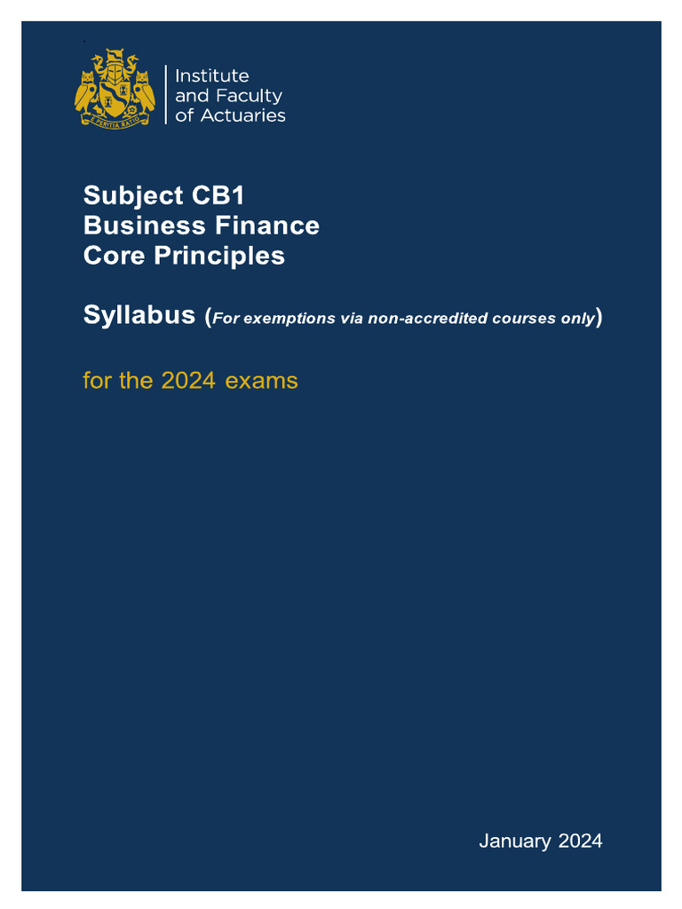 Cb1 Mapping 2024 | PDF