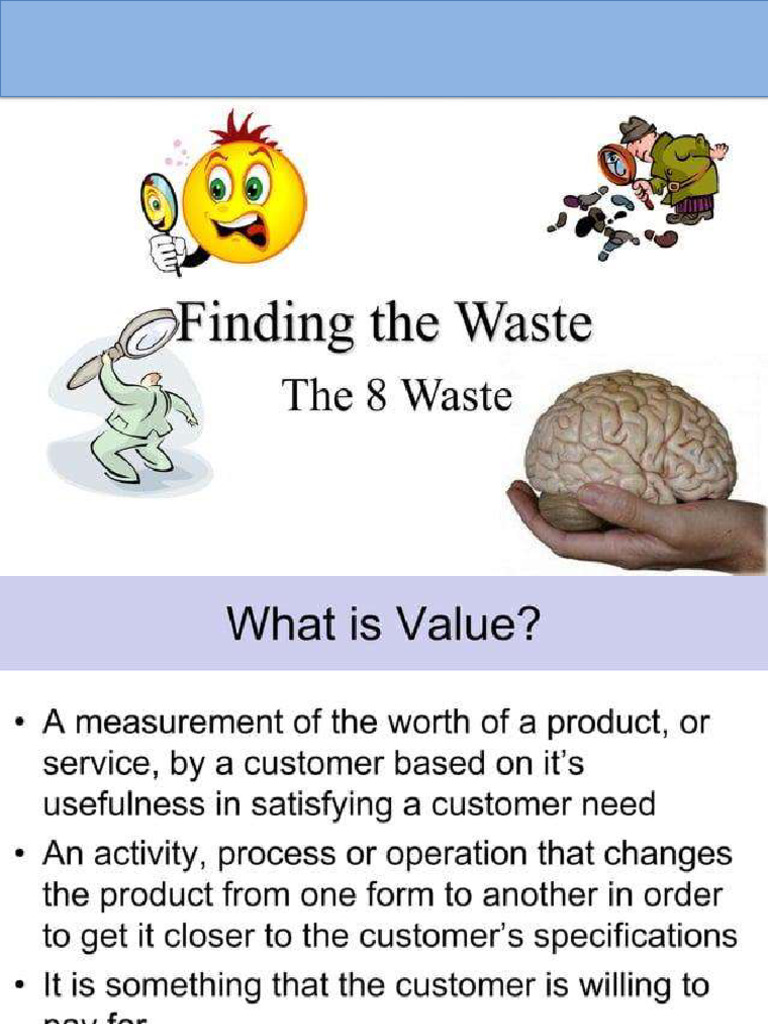 Finding The Waste | PDF