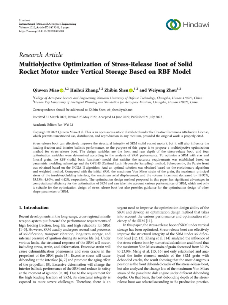 Research Article Pdf Mathematical Optimization Fracture