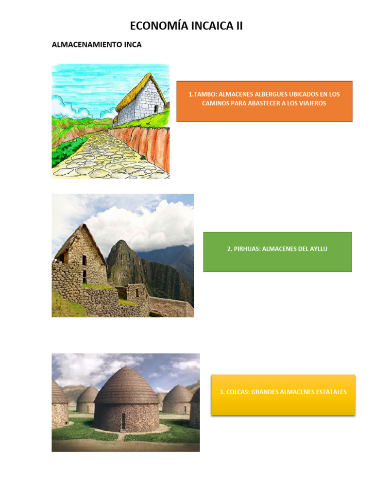 Economía Incaica Ii | PDF | Ciencias sociales | Arte