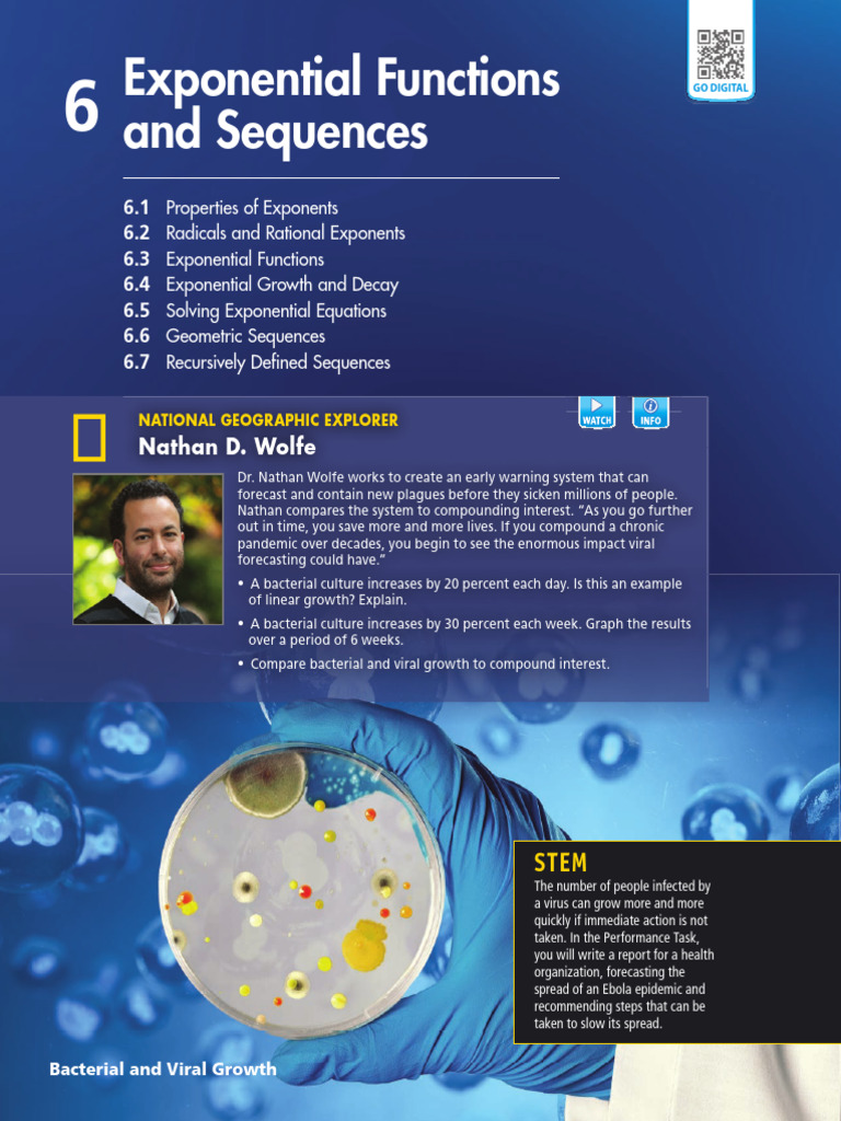 Algebra 1 Chapter 6 | PDF | Exponentiation | Multiplication