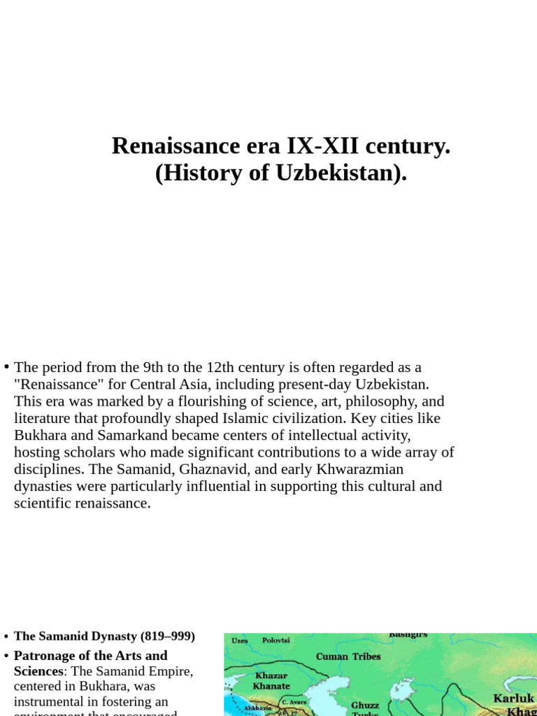 3.renaissance Era IX-XII Century | PDF | Science | Renaissance