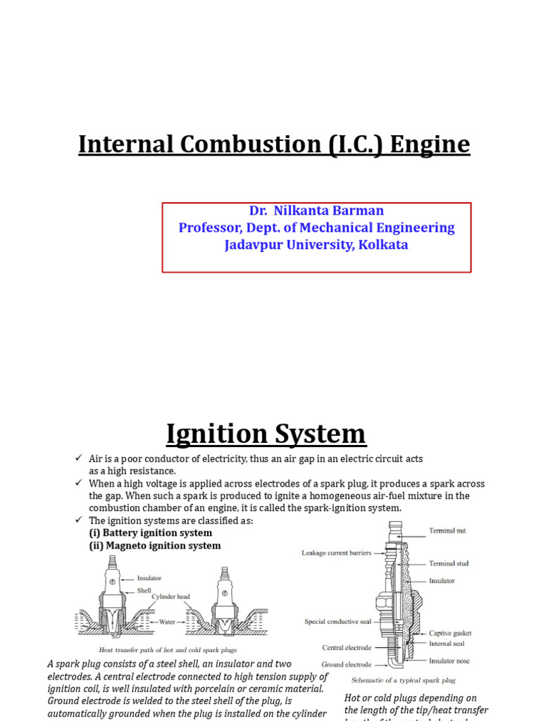 Internal Combustion Engine - NB-VIII | PDF | Capacitor | Inductor