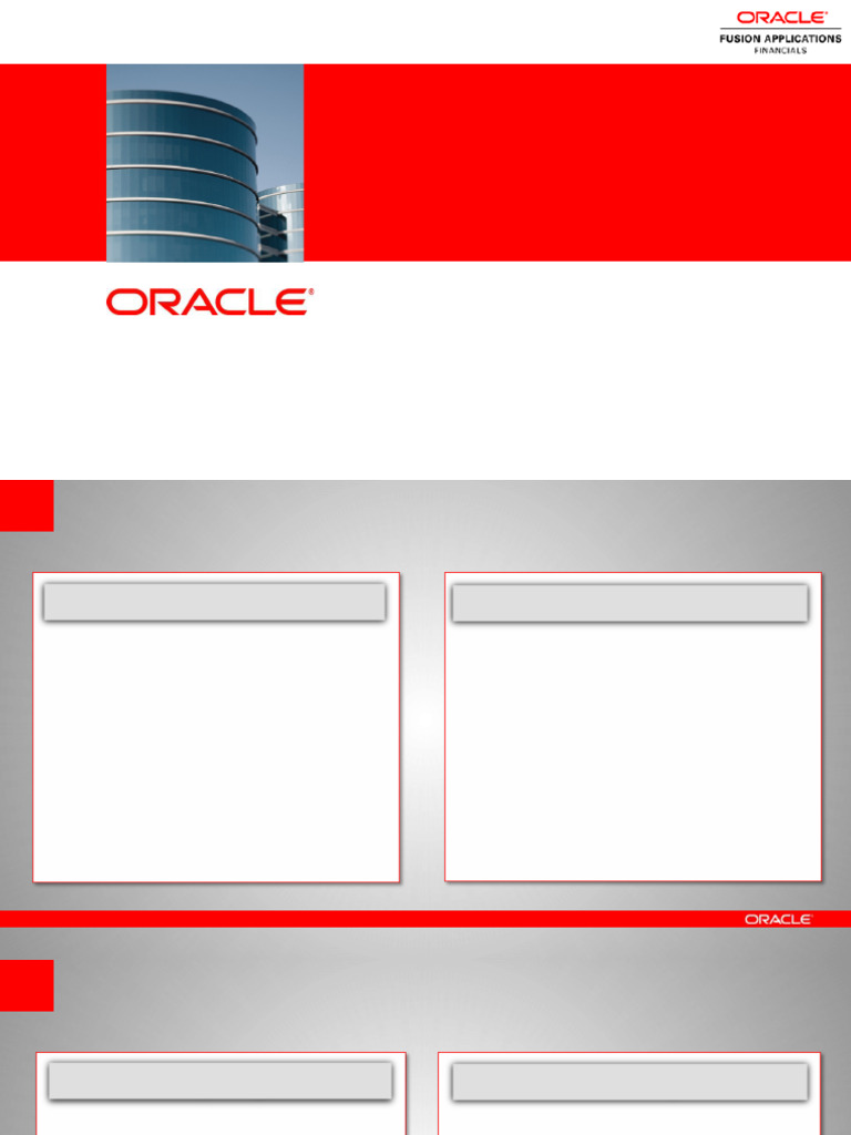 01 - Functional Setup Manager | PDF | Oracle Corporation | Spreadsheet