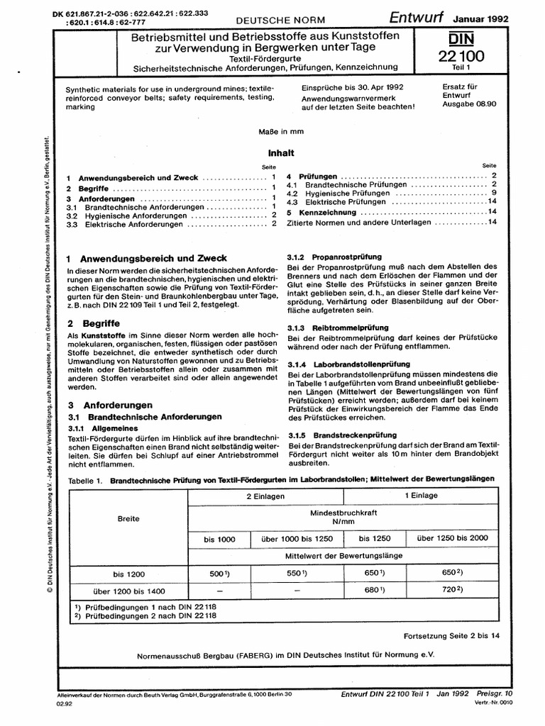 Din 22100 01 | PDF | Technology & Engineering