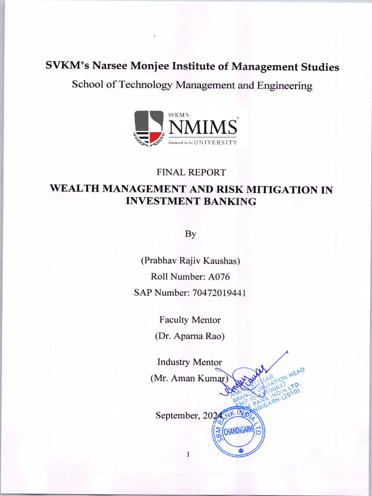 Final Report 1 Page | PDF