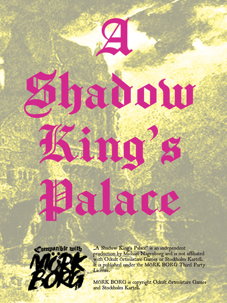 Shadow King's Palace Adventure Guide | PDF | Law