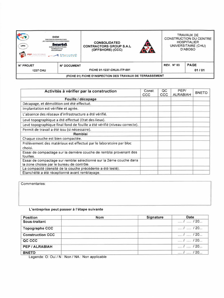 ITP-001-Rev 03 B2 SUR A4 | PDF ITP-001-Rev 03 B2 SUR A4 | PDF