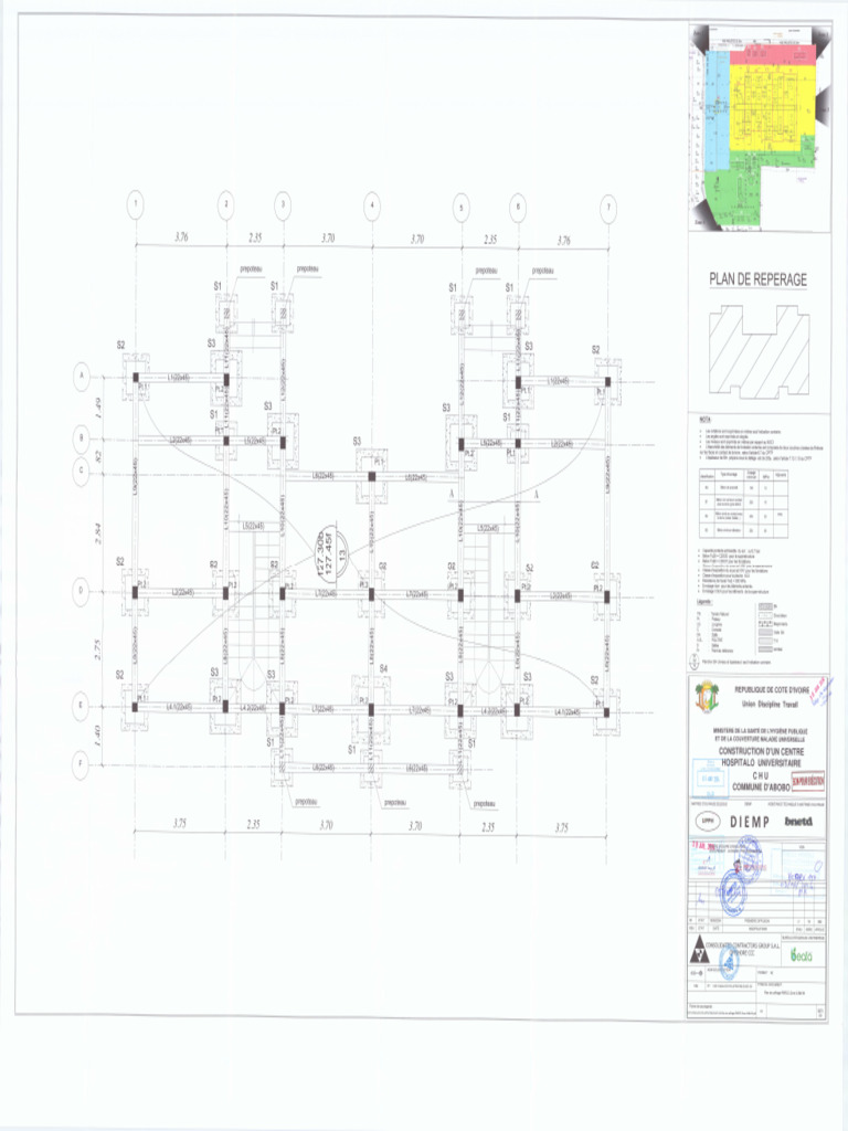 Plan de Fondation b3 Sur A3 | PDF