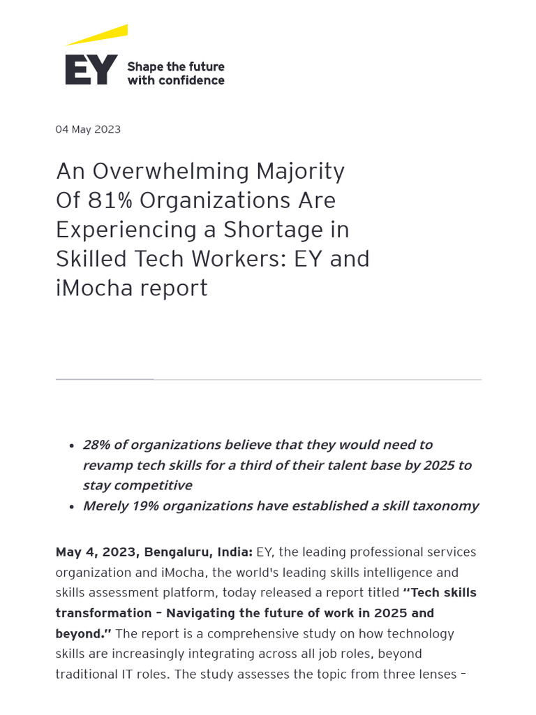 An Overwhelming Majority of 81% Organizations Are Experiencing A ... An Overwhelming Majority of 81% Organizations Are Experiencing A ...