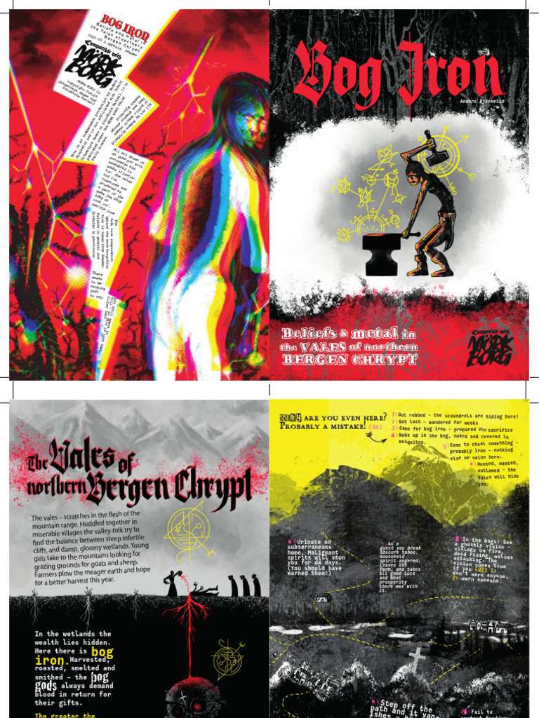 Bog Iron - Print Ready W Bleed | PDF