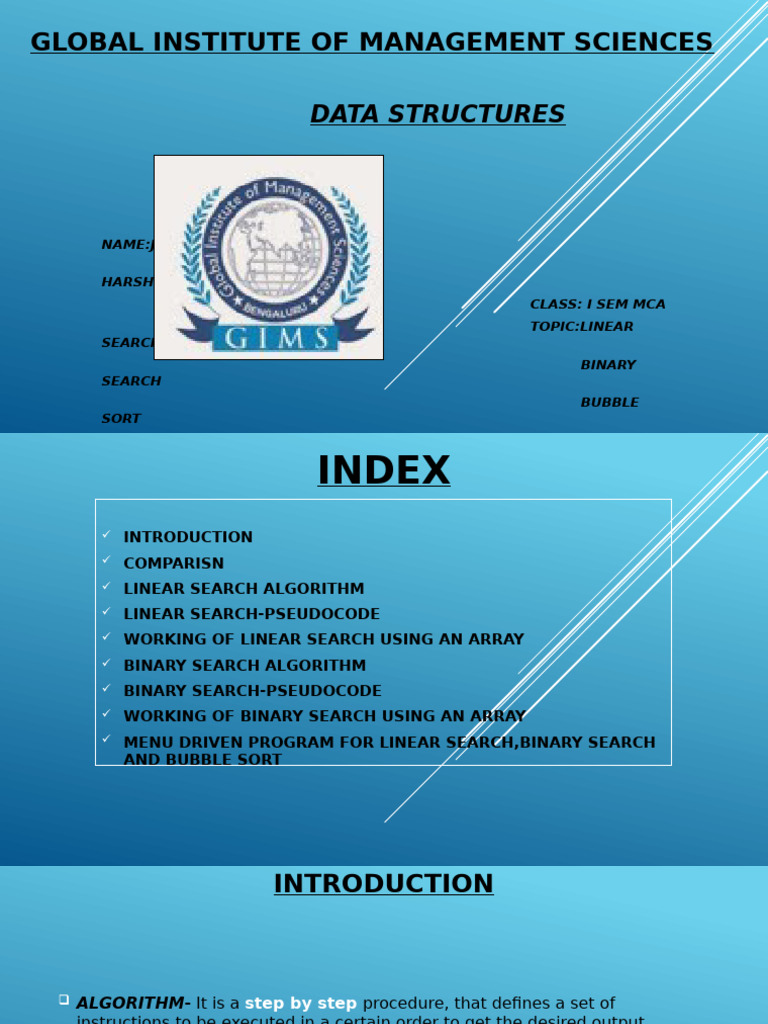 Linear and Binary Search | PDF | Applied Mathematics | Algorithms And Data Structures