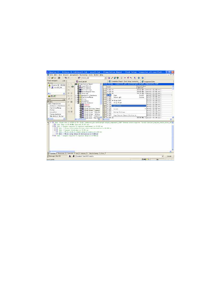 Quartus II Tsu/Tco Timing Constraints | PDF | Field Programmable Gate ...