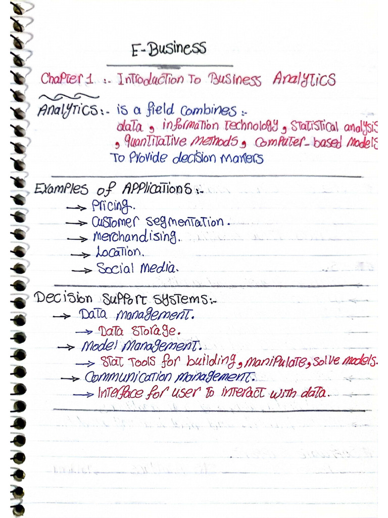 First 3 Lec For E-Business | PDF
