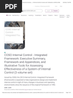 COSO Internal Control Principles Guide | PDF | Internal Control | Risk ...