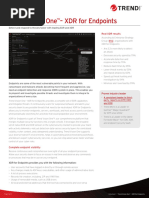 Vision One - Endpoint Security, Datasheet | PDF | Security | Computer Security