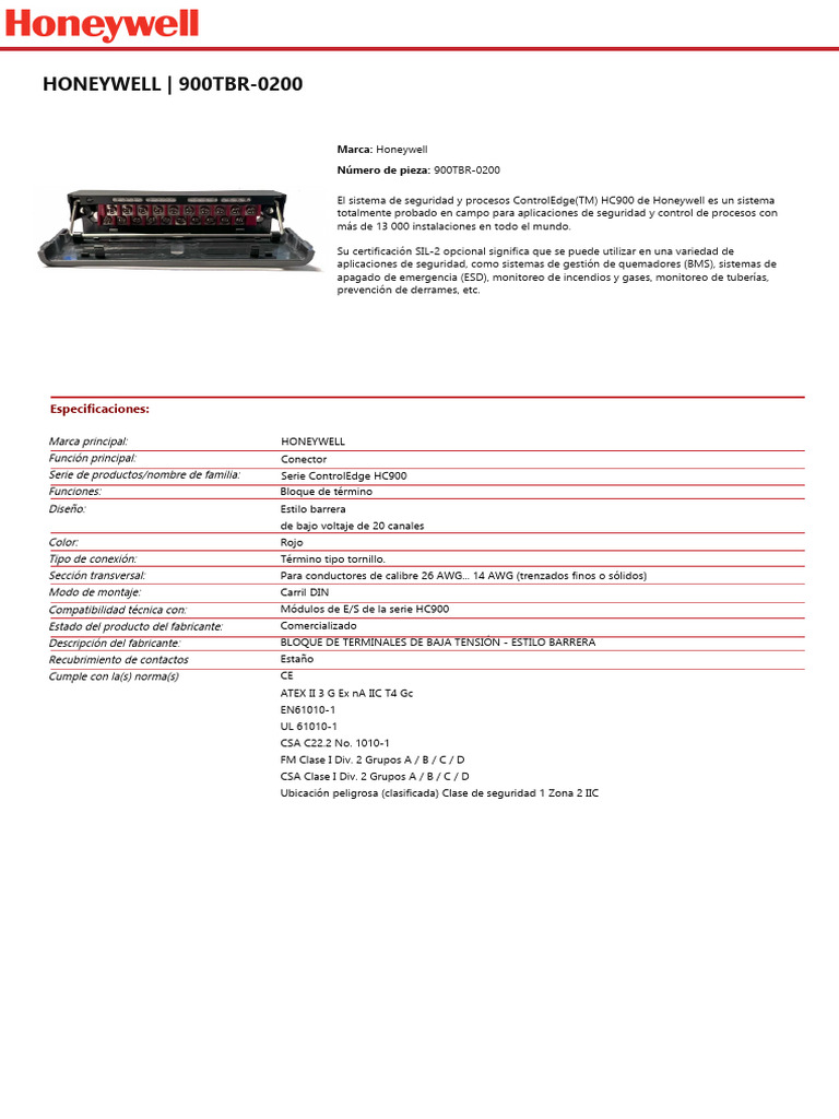 Part.1744 900TBR-0200 | PDF