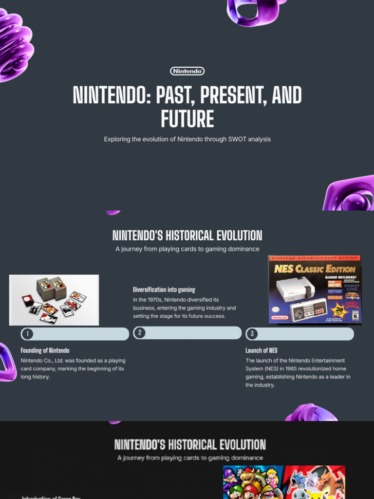 Nintendo Past Present and Future PDF | PDF