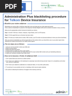 Telkom Claim Form - BB 24032024 | PDF | Insurance