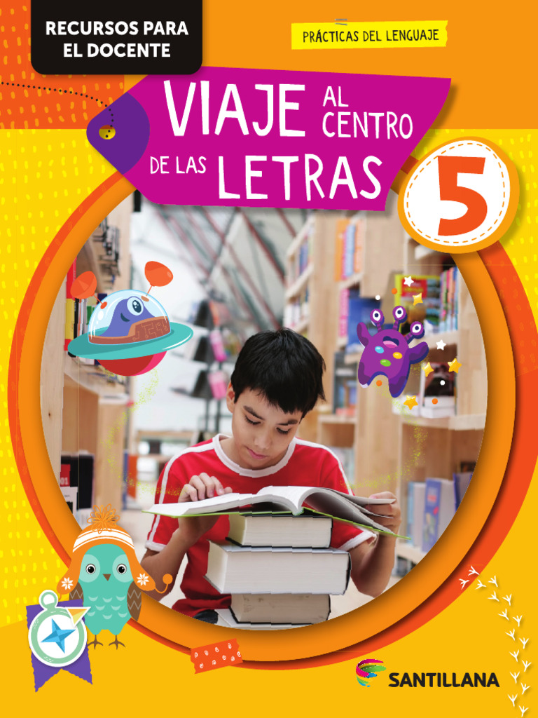 Viaje Al Centro de Las Letras 5 - Docente | PDF | Poesía | Canciones