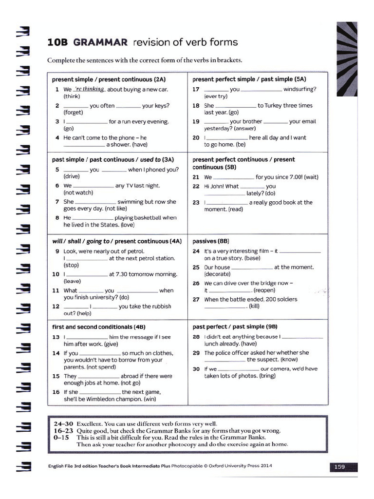 EF3 Plus 10B Grammar | PDF