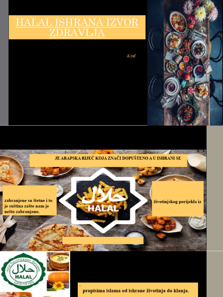 Halal Ishrana Izvor Zdravlja | PDF