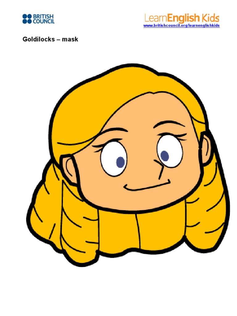 Goldilocks Mask Activity for Kids | PDF