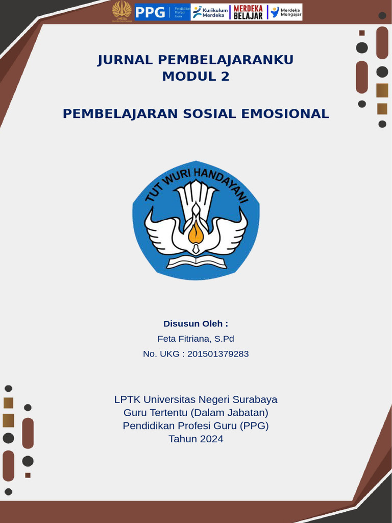 JURNAL Pendidikan Profesi Guru Modul 2 FETA FITRIAN | PDF | Pengembangan Diri
