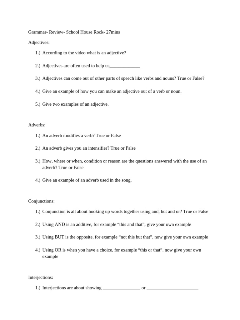 Adjectives and Pronouns in Grammar | PDF | Language Arts & Discipline
