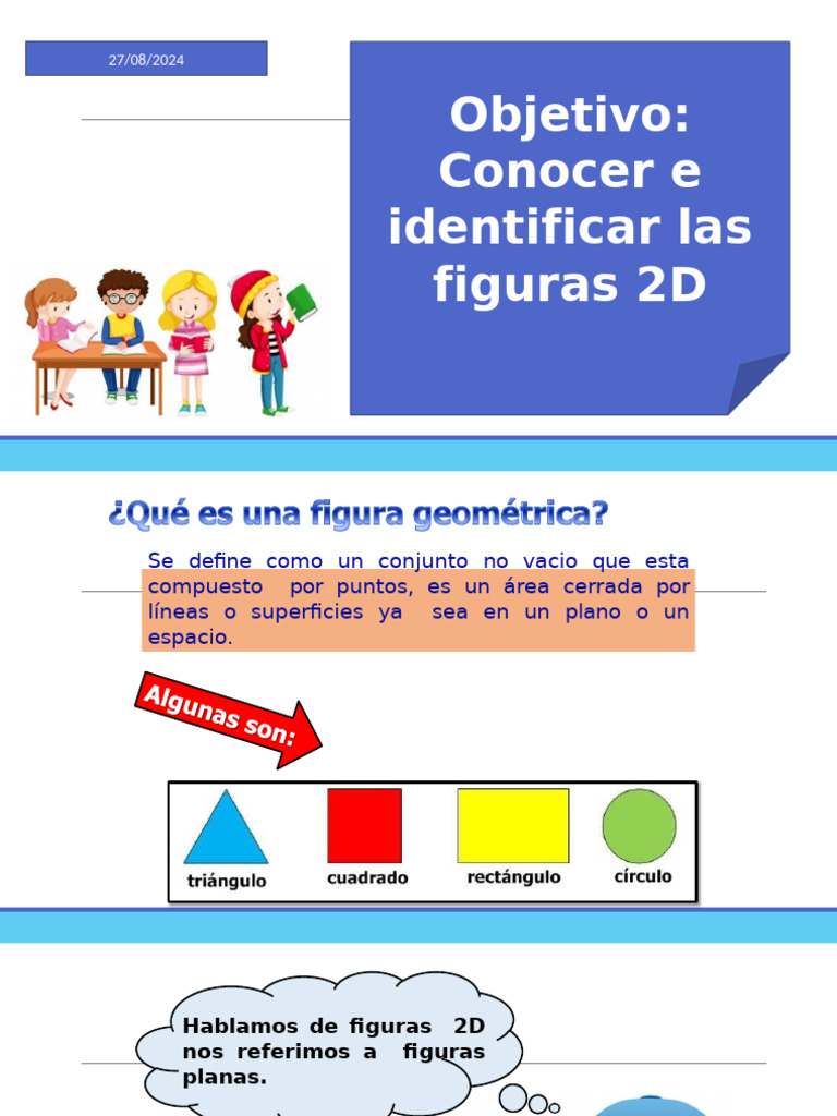 Clase Figuras Geometricas 2d 1 | PDF | Métodos y materiales de ...