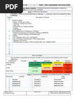 Risk Assessment Form RA-01 Guide | PDF | Risk | Risk Assessment