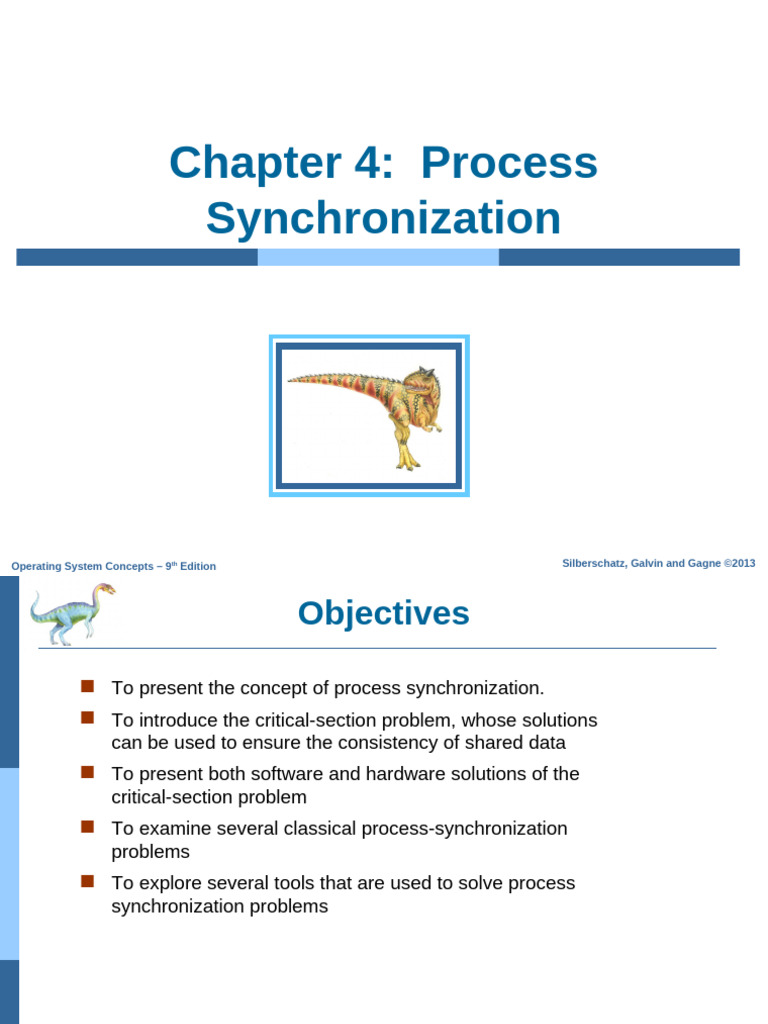 CH 4 Process Synchronization | PDF | Computer Programming | Computer Science