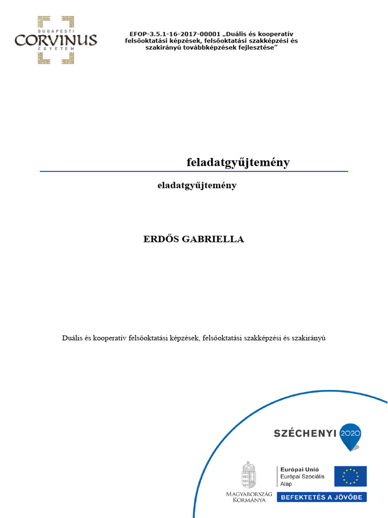 Czoboly Erdos Adozasi Alapok | PDF