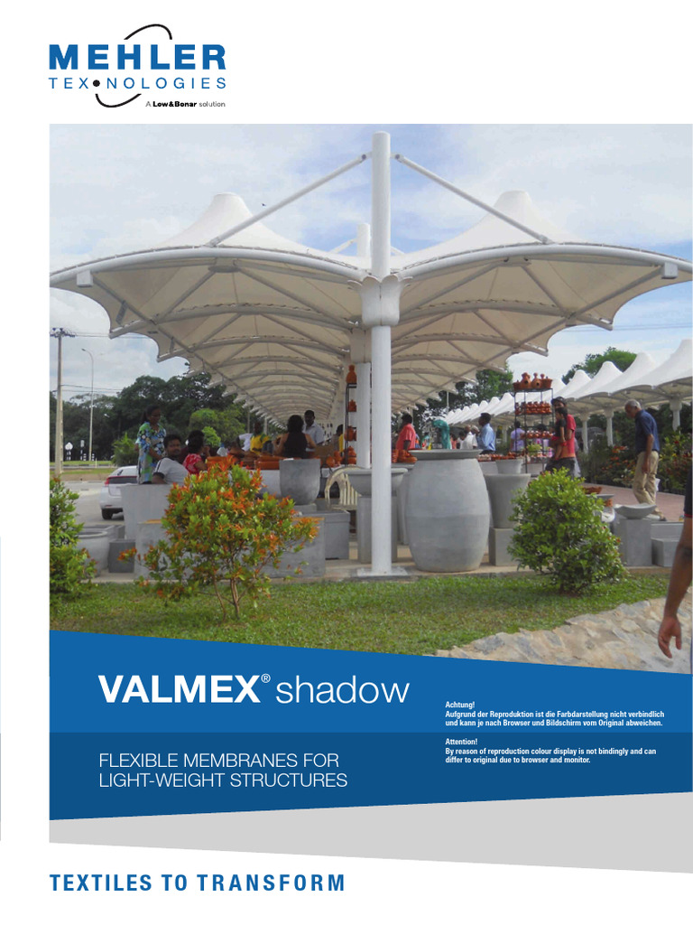 Valmex Shadow Brochure | PDF