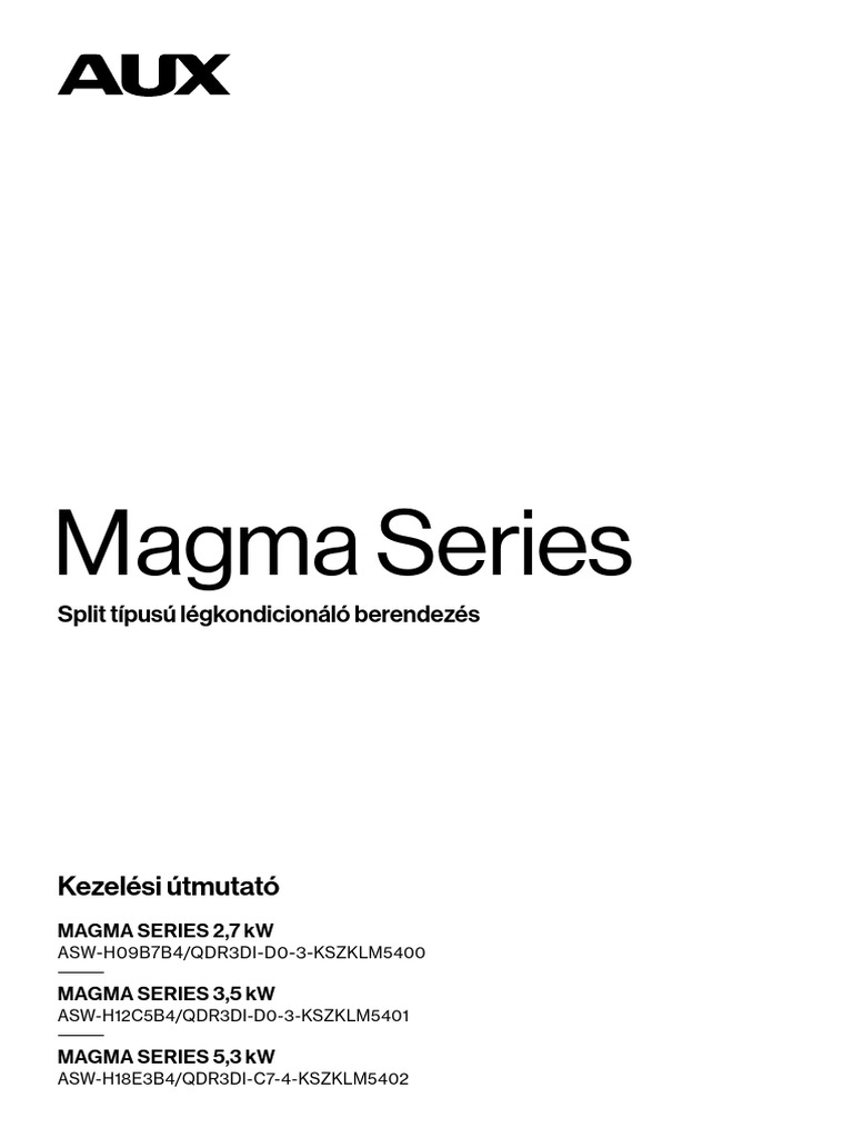 Aux Rac Kezelesi Utmutato 231117-Magma | PDF